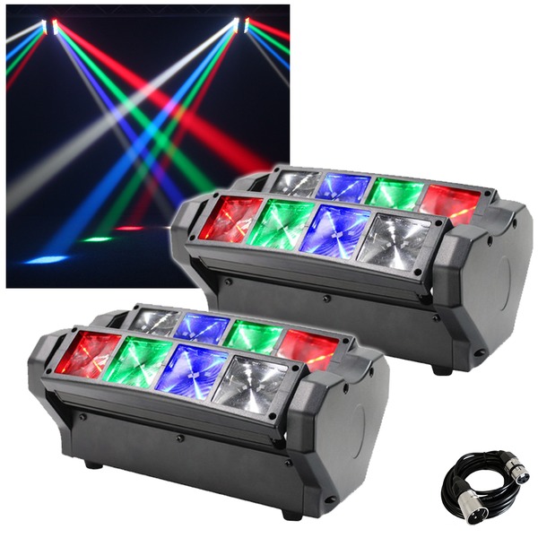 Equinox Onyx (Pair) with DMX Cable | getinthemix.com