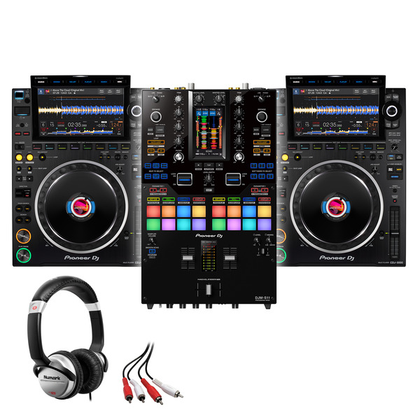 Pioneer CDJ-3000 (x2) & DJM-S11 Kit | getinthemix.com