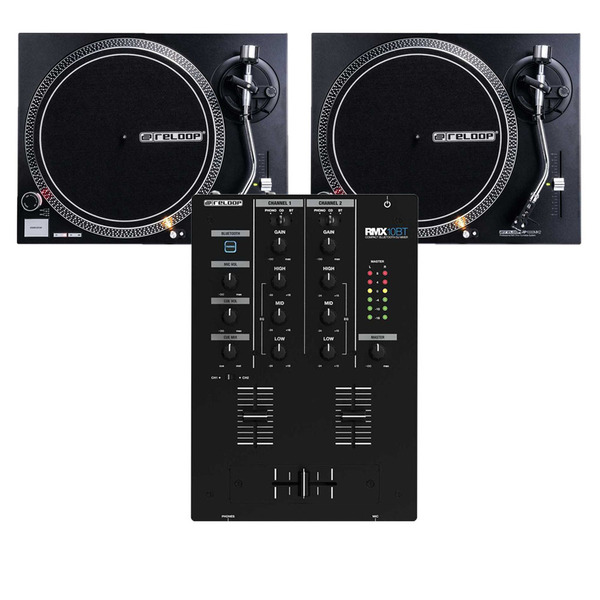Reloop RP-1000 MK2 (Pair) inc Reloop RMX-10-BT | getinthemix.com