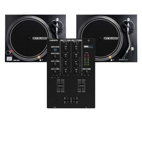 Reloop RP-2000 MK2 (Pair) inc Reloop RMX-10-BT | getinthemix.com
